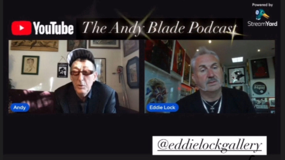 Eddie Lock Features On Andy Blade's (from Eater) Podcast!